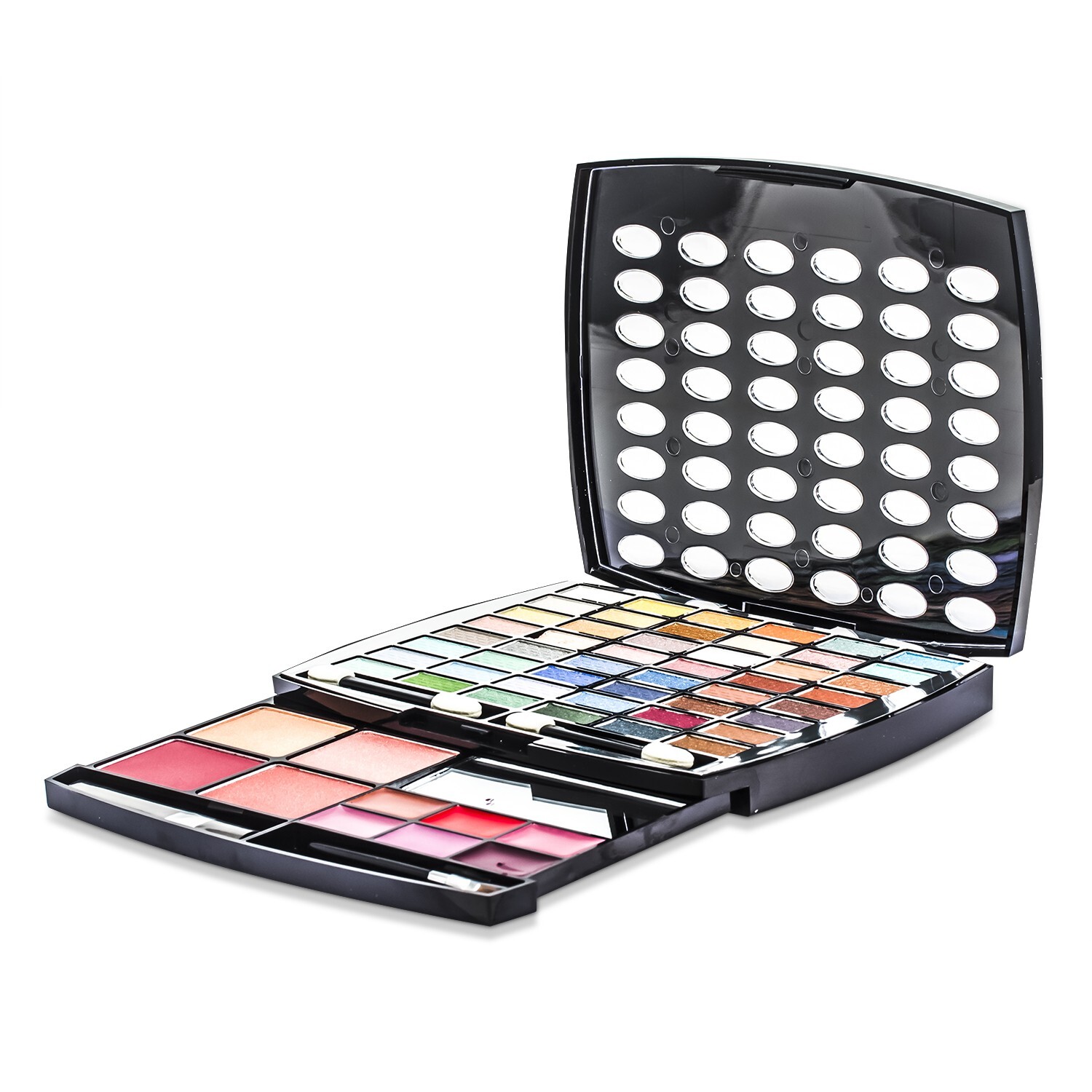 Cameleon MakeUp Kit G1665 : 48xEyeshadow, 4xBlush, 6xLipgloss, 4xBrush ...