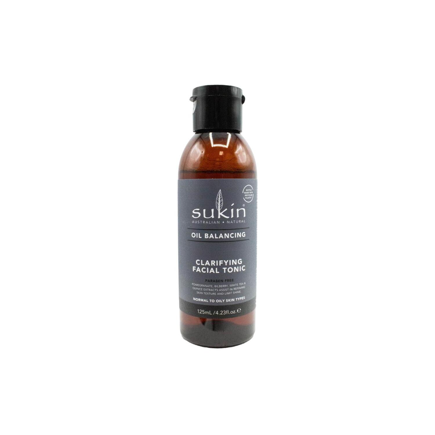Sukin 125ml Clarifying Facial Tonic Australian Natural Oil Balancing ...