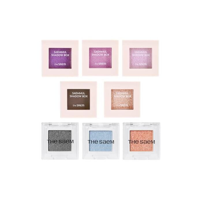 Saemmul Shadow Box Single - 8 Colors - 2025 Version - #GR01 Cool Dusty ...