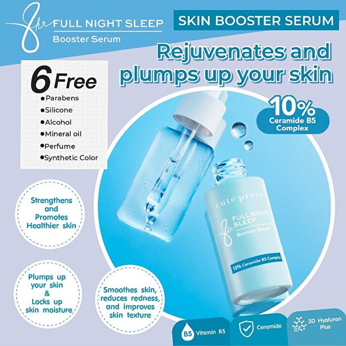 8 Hr Full Night Sleep Booster Serum - 30ml | Cosmetics Now Australia