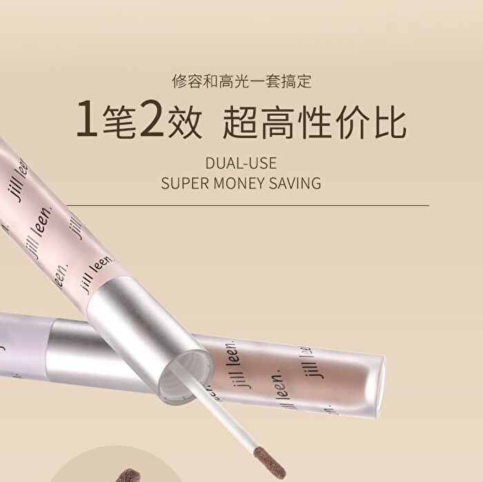 Jill Leen Contour & Highlight Duo Liquid - 3 Colors - #G03 Light Purple ...