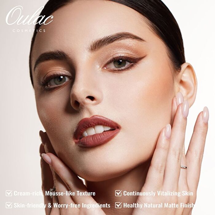Oulac Nourishing Skin To Skin Matching Foundation - 4 Colors - #13 Tan ...