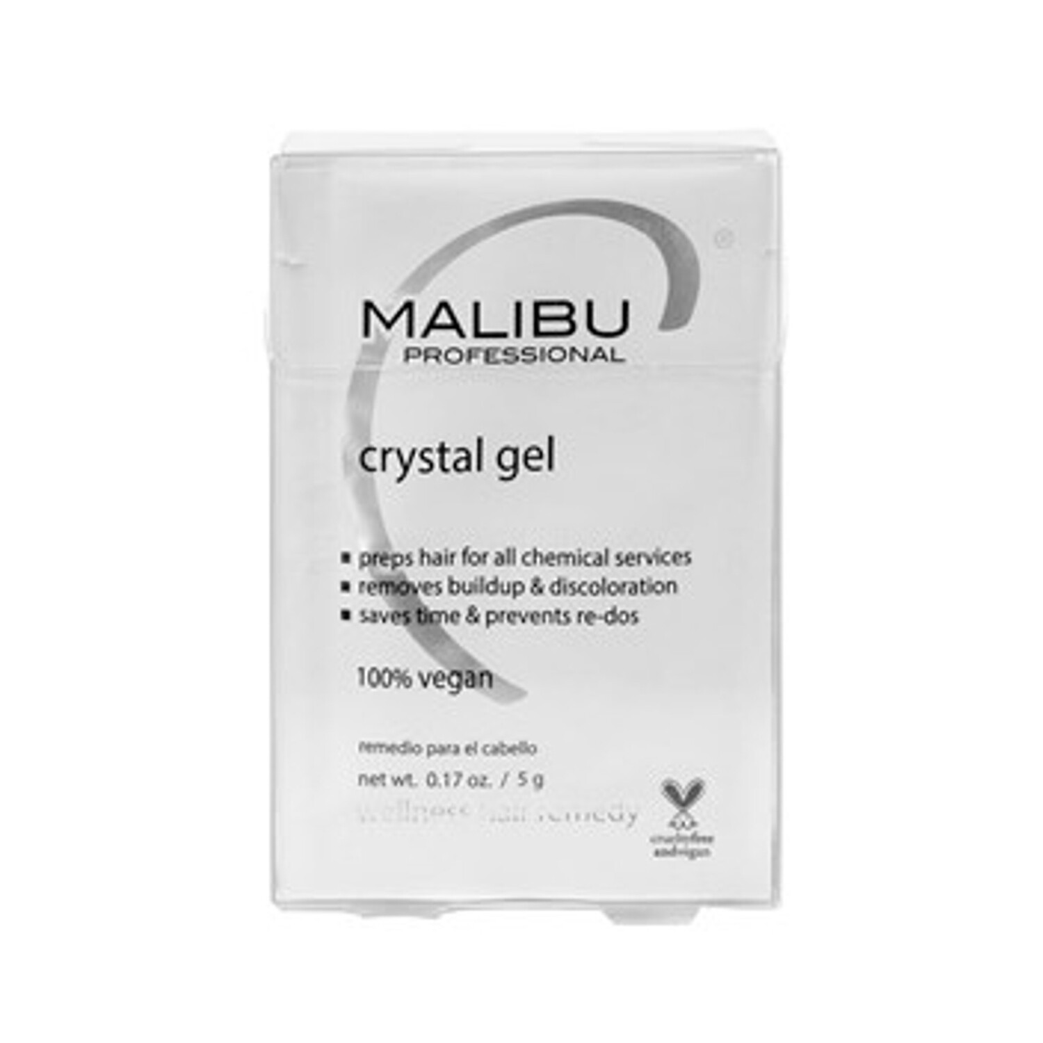 Malibu C Crystal Gel Hair Treatment 12 Piece | Cosmetics Now Australia