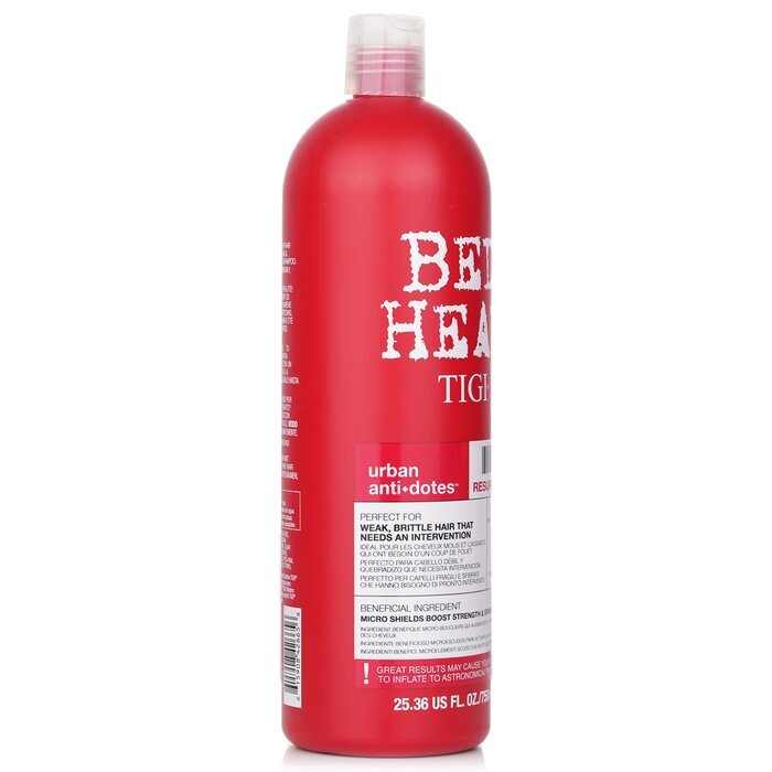 Tigi Bed Head Urban Anti+dotes Resurrection Shampoo 750ml | Cosmetics ...