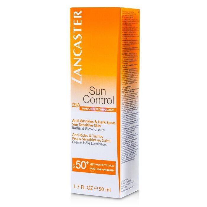 Lancaster Sun Control Face Radiant Glow Cream SPF 50+ 50ml | Cosmetics ...