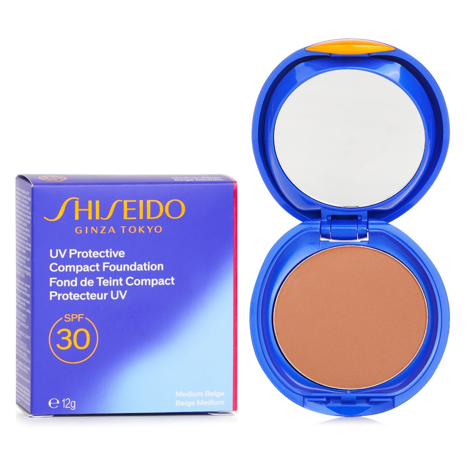 Shiseido UV Protective Compact Foundation SPF 30 (Case+Refill) - # SP60 ...