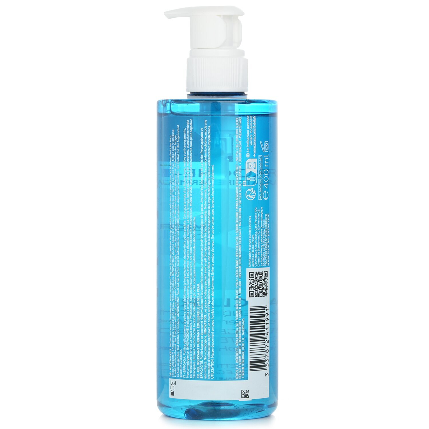 La Roche-Posay Effaclar Purifying Foaming Gel - Cleaning Soap-free ...