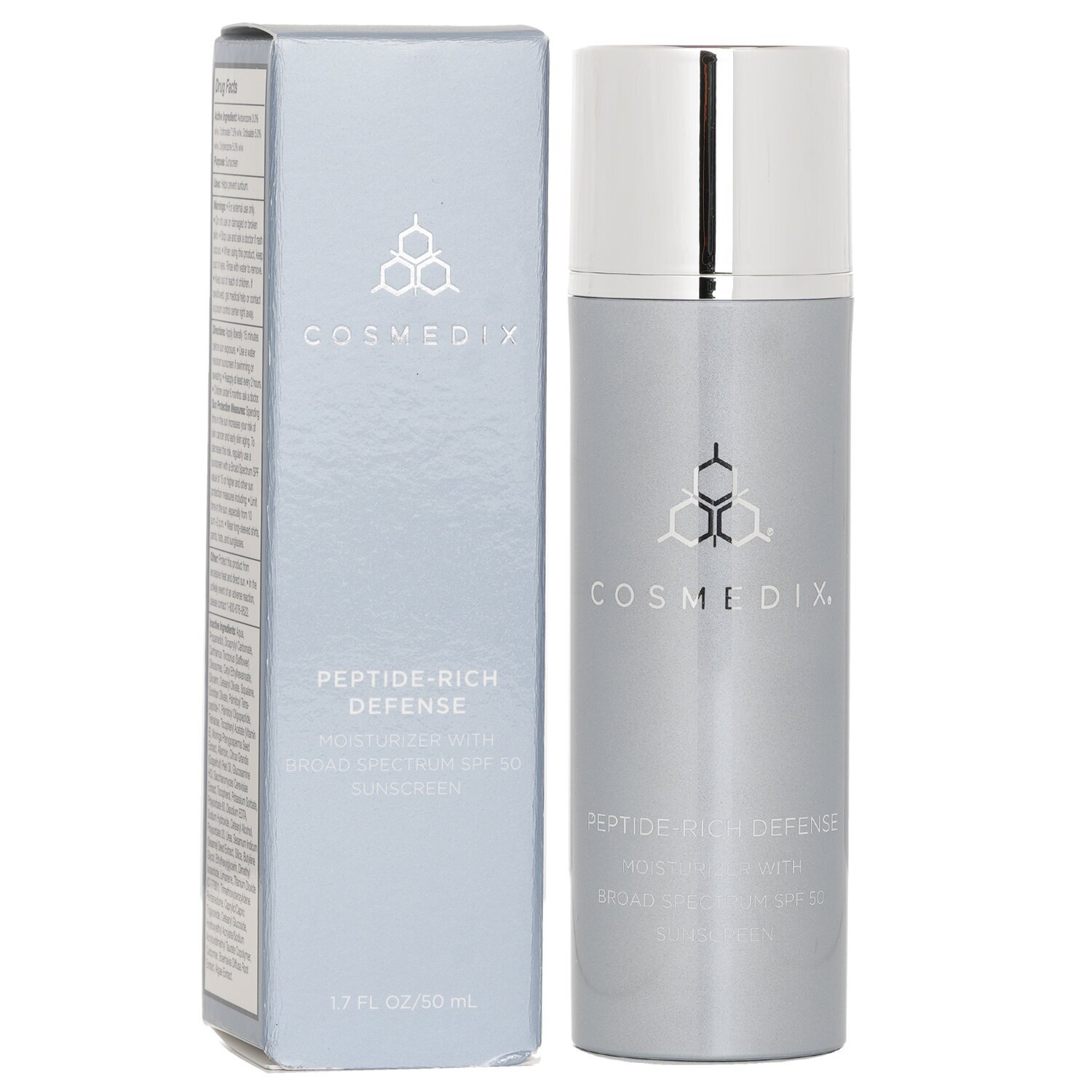 CosMedix Peptide Rich Defense Moisturizer SPF 50 50ml | Cosmetics Now ...