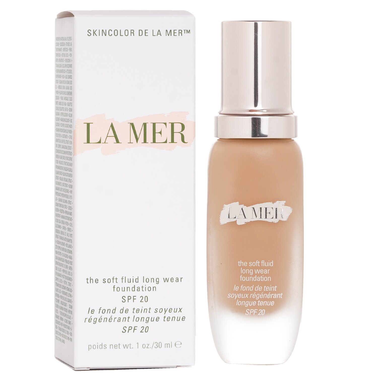La Mer The Soft Fluid Long Wear Foundation SPF 20 - # 13/ 180 Linen ...