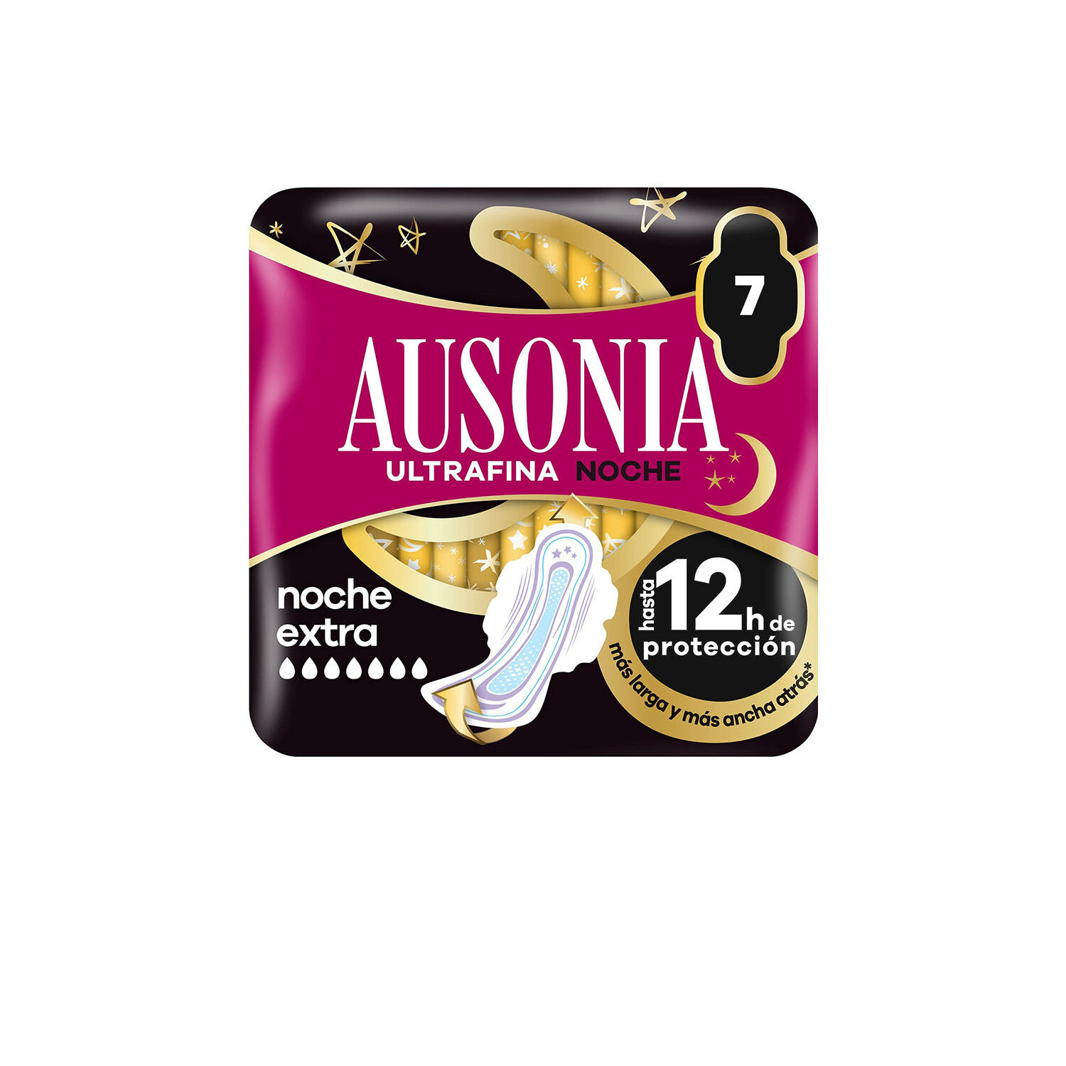 Ausonia Extra Night Pads 7 Units | Cosmetics Now Australia