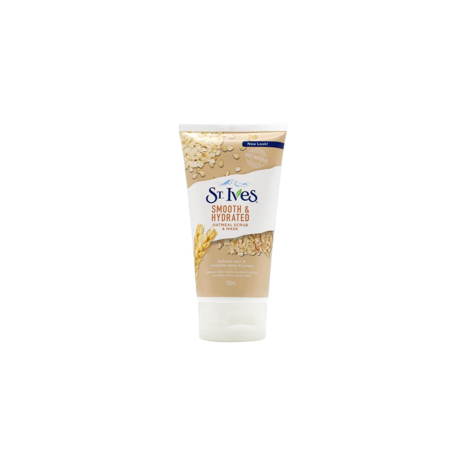 St Ives St Ives 150ml Oatmeal Scrub Mask Smooth Hydrated 6 pieces Inner