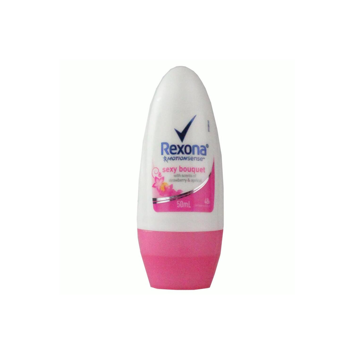 Rexona 50ml Deodorant Womens Roll On Motion Sense Sexy Bouquet 48 ...