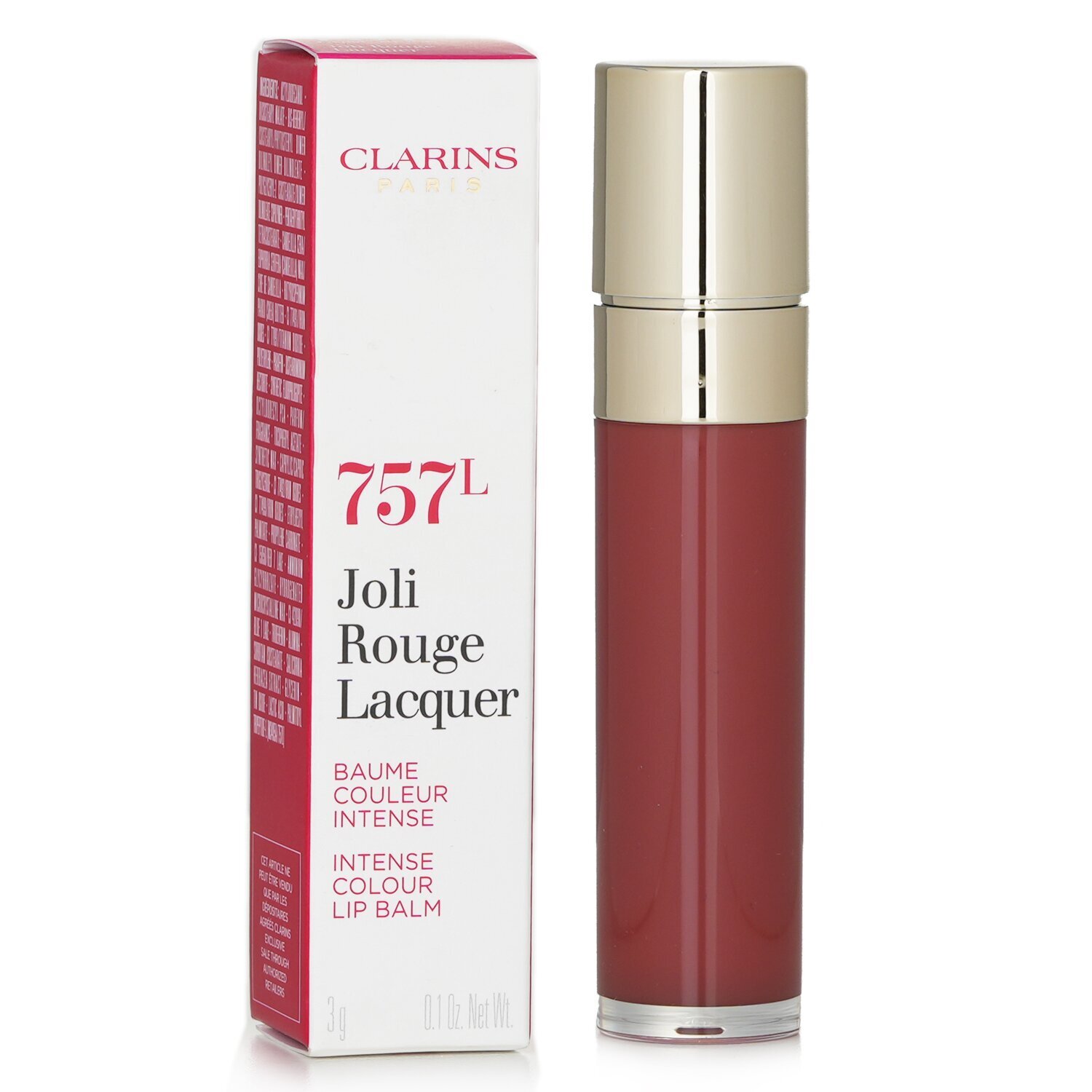 Clarins Joli Rouge Lacquer - # 757L Nude Brick 3g/0.1oz | Cosmetics Now US