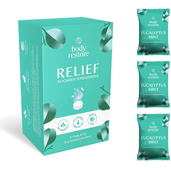 Body Restore Shower Steamers Set ( Eukalyptus A Máta ) - Sada ...