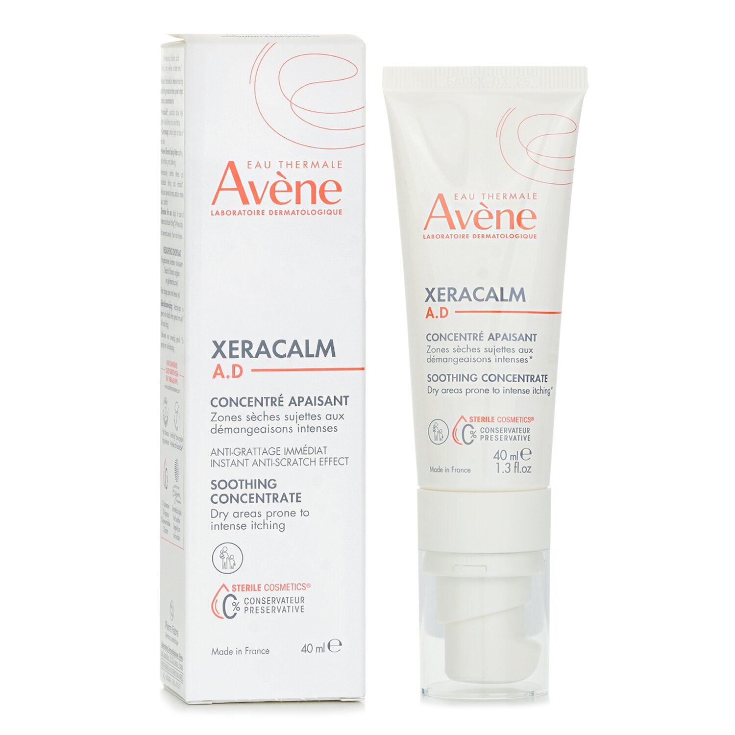 Avene XeraCalm A.D Soothing Concentrate - For Dry Areas Prone to ...