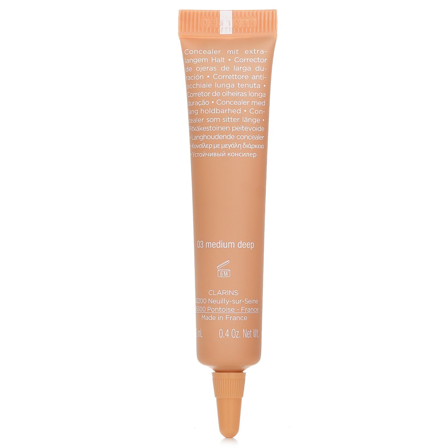 Clarins Everlasting Concealer - Hydration Concealer 12ml | Cosmetics ...