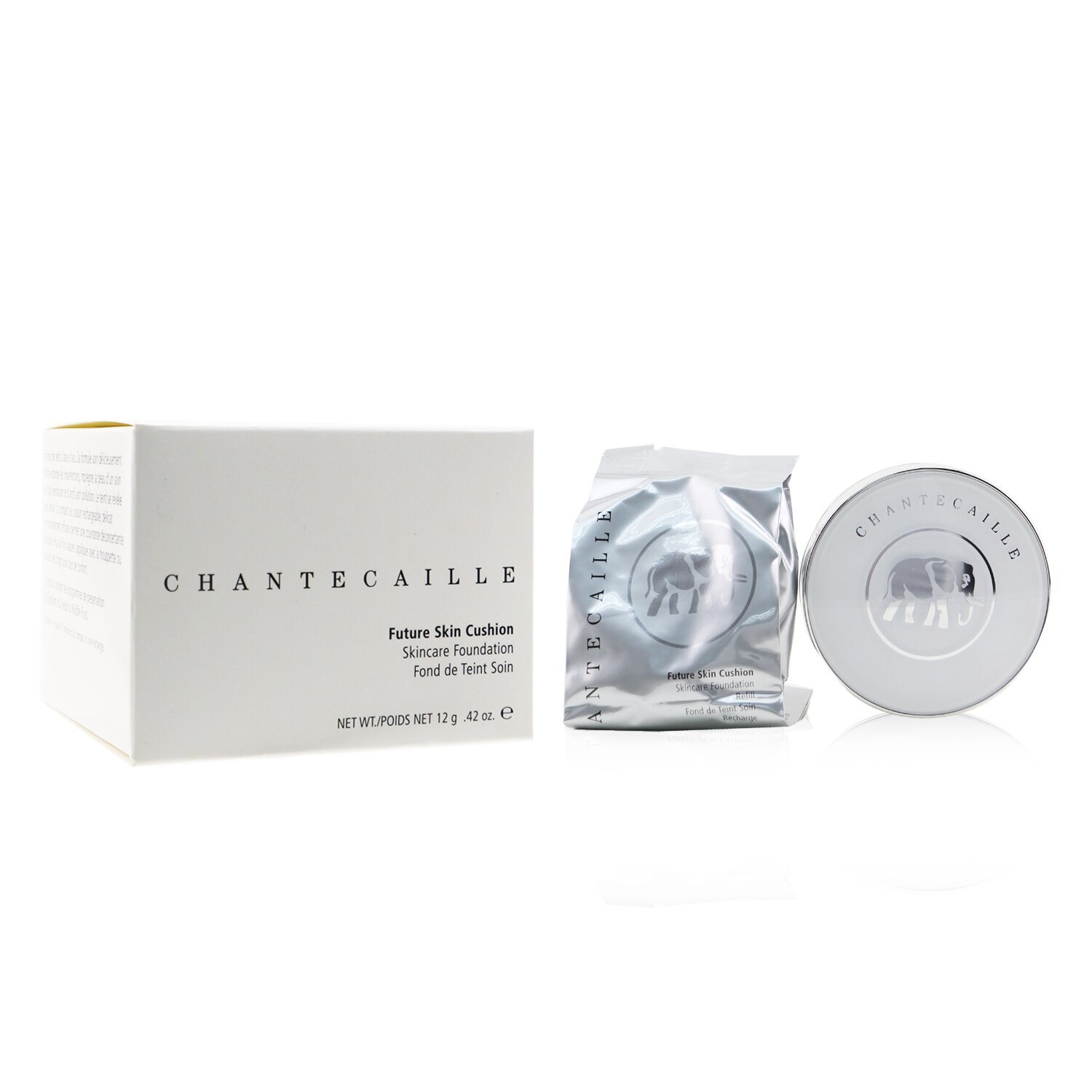 Chantecaille Future Skin Cushion Skincare Foundation With Extra Refill ...
