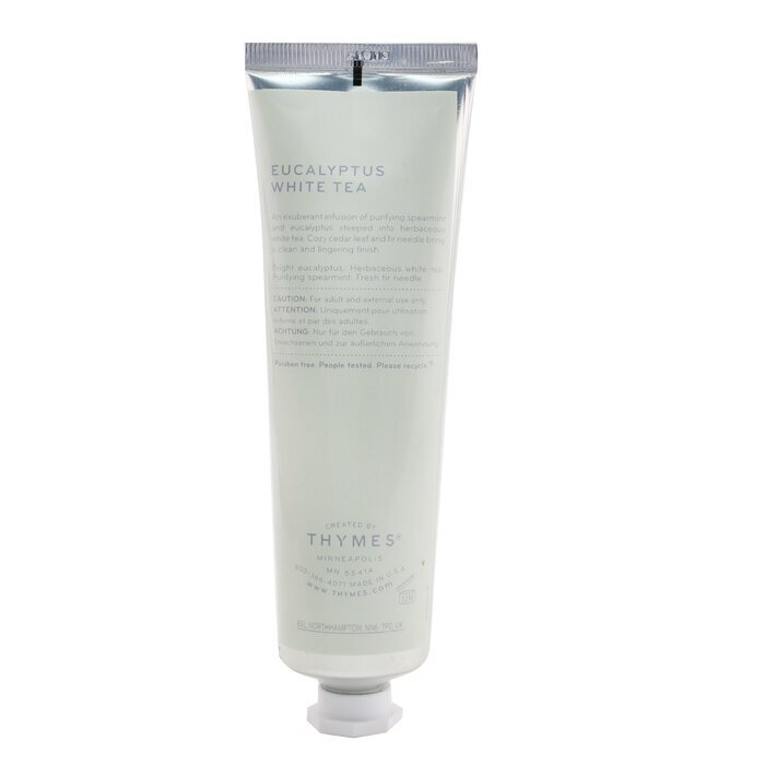 Thymes Eucalyptus White Tea Hand Cream 90ml | Cosmetics Now Australia
