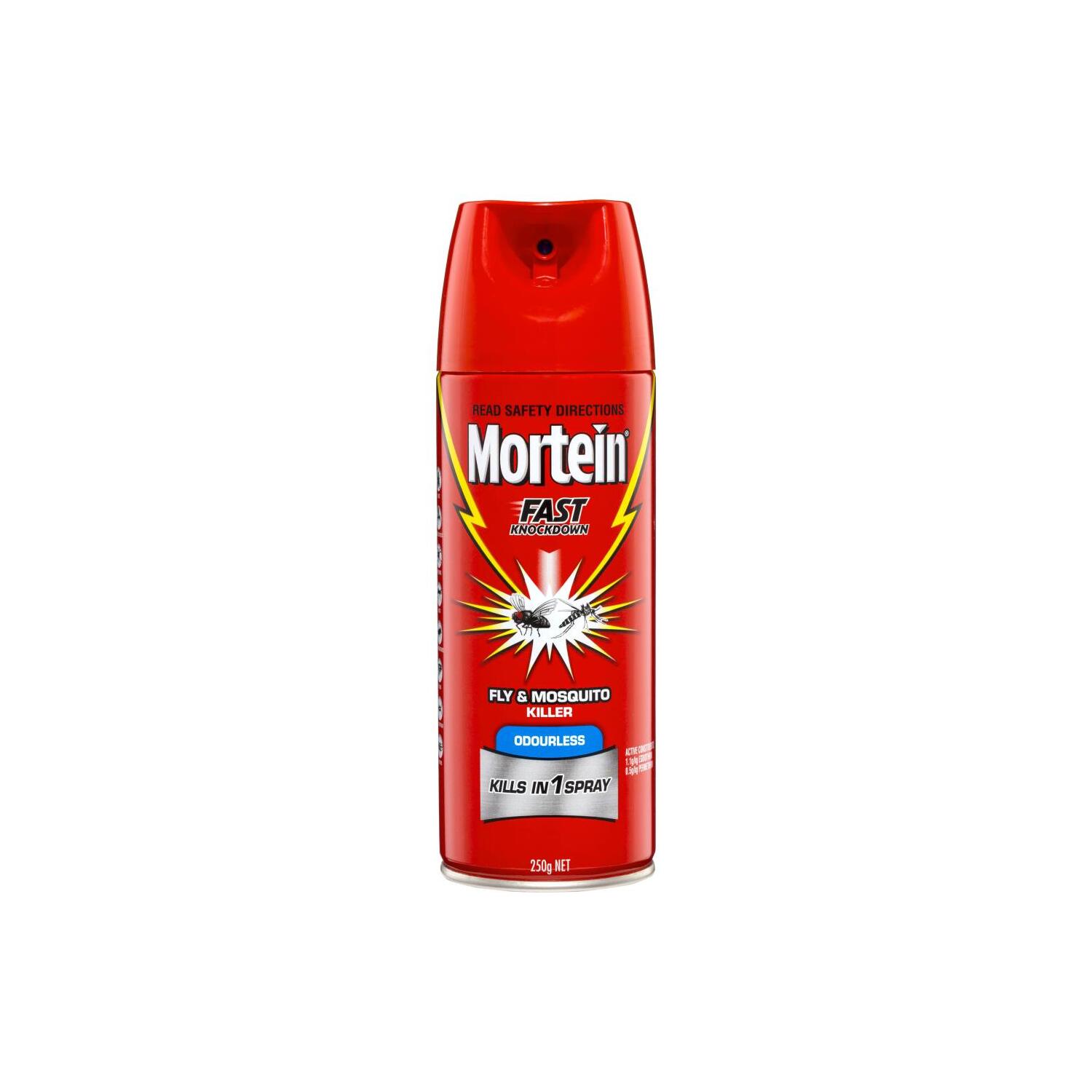Mortein 250g Fly & Mosquito Killer Odourless Fast Knockdown 9 pieces ...