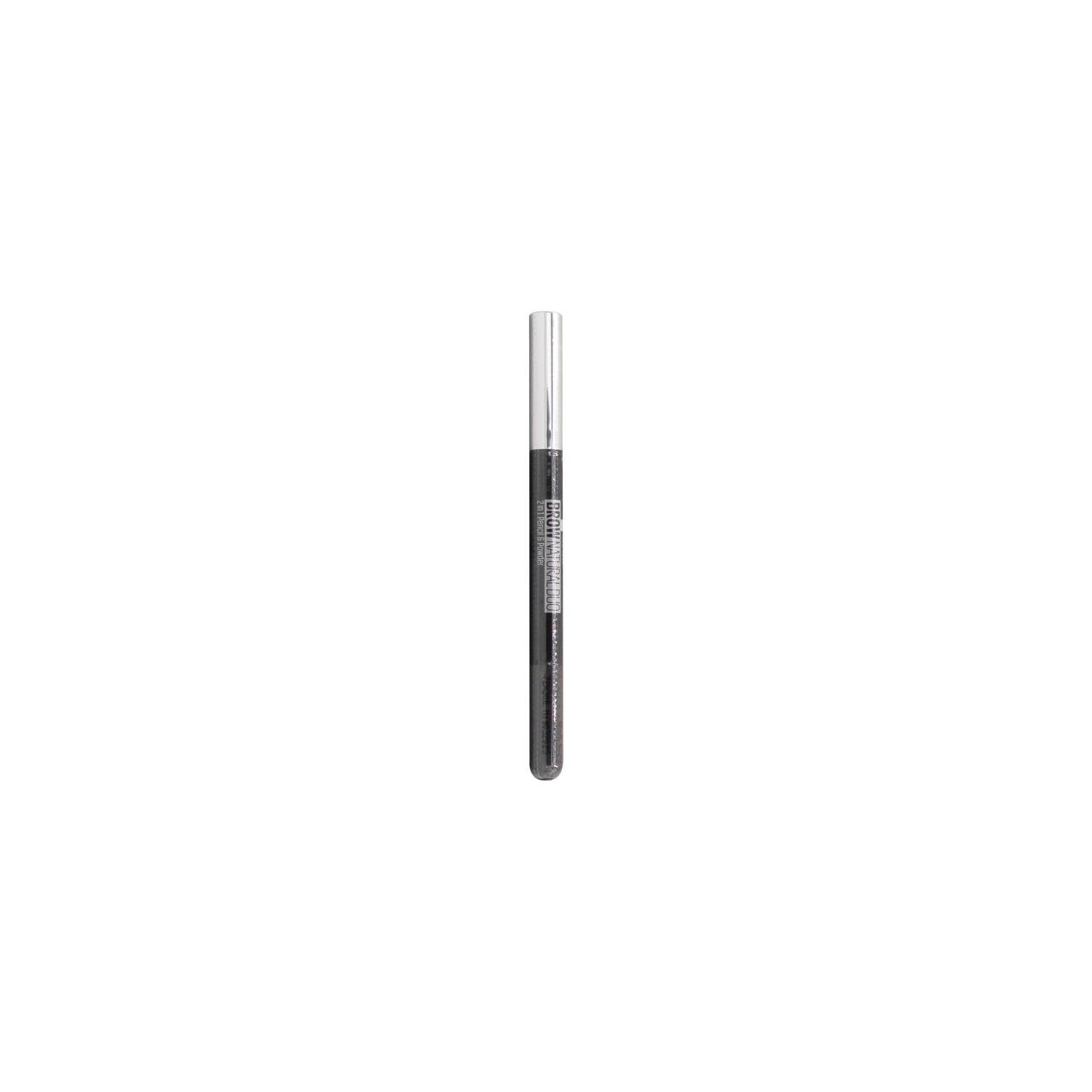 Maybelline Brow Natural Duo 2 In 1pencil And Powder Grey 6 pieces Inner ...