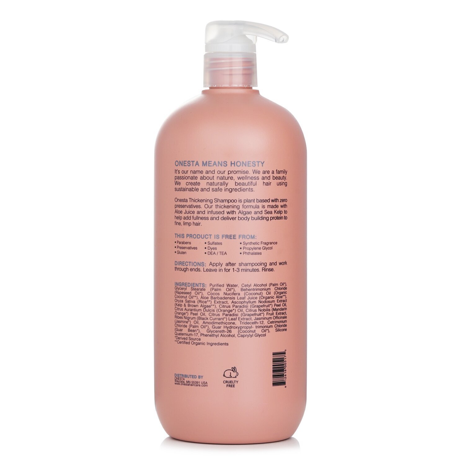 Onesta Thickening Conditioner 946ml/32oz | Cosmetics Now US