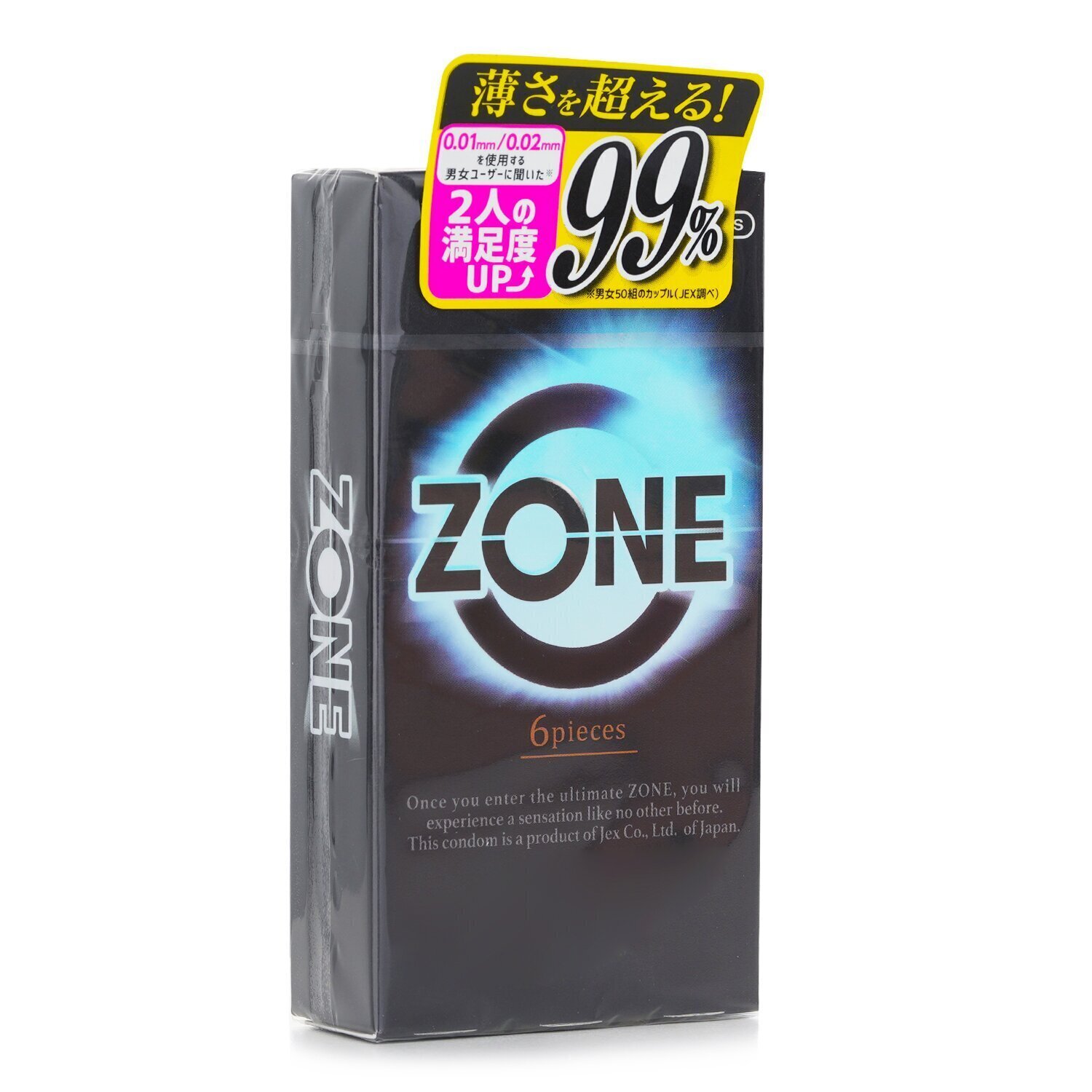 JEX Zone Latex Condom - 6pcs 6pcs/box | Cosmetics Now Australia
