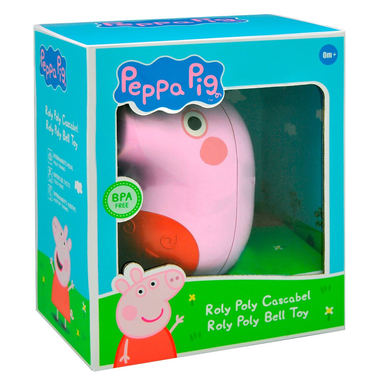Peppa Pig Roly Poly 13x20x16cm | Cosmetics Now US