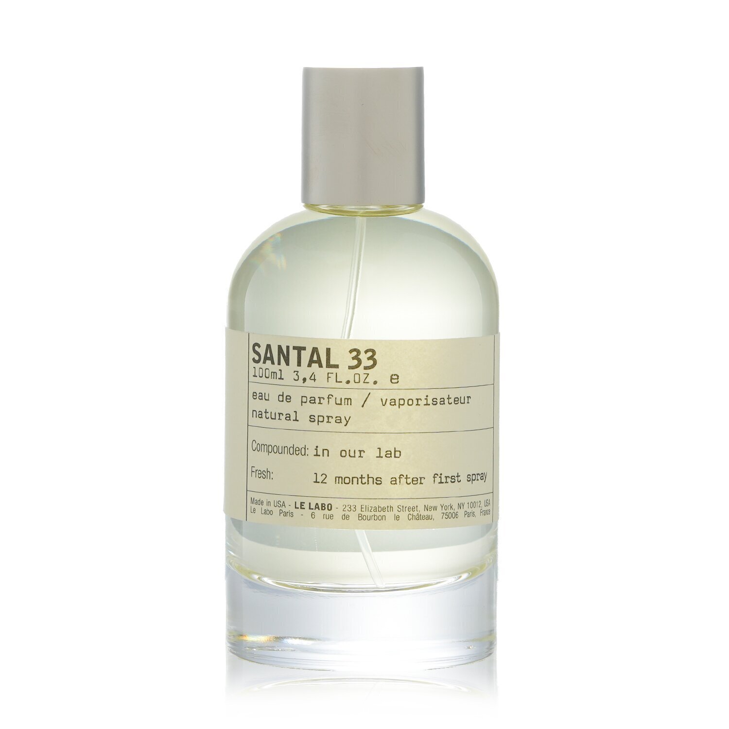 Le Labo Santal 33 Eau De Parfum Spray 100ml | Cosmetics Now Australia