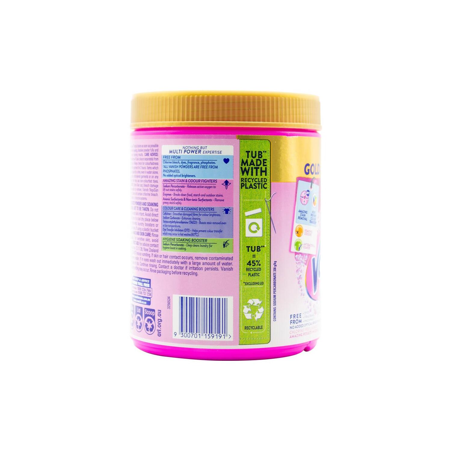 Vanish 1kg Napisan Gold Multi Power Oxi Action 6 pieces Carton ...