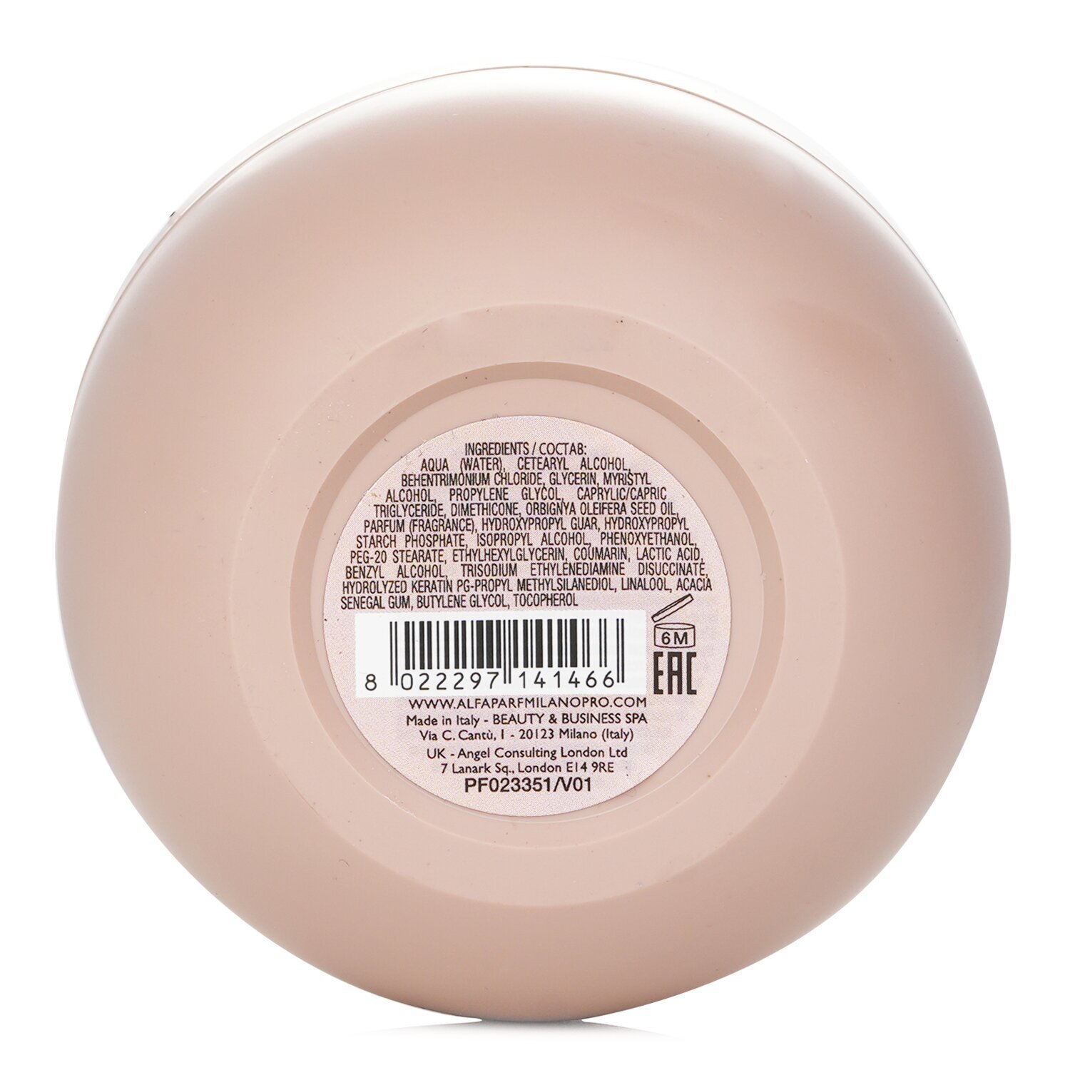 AlfaParf Keratin Therapy Lisse Design Rehydrating Mask 200ml ...