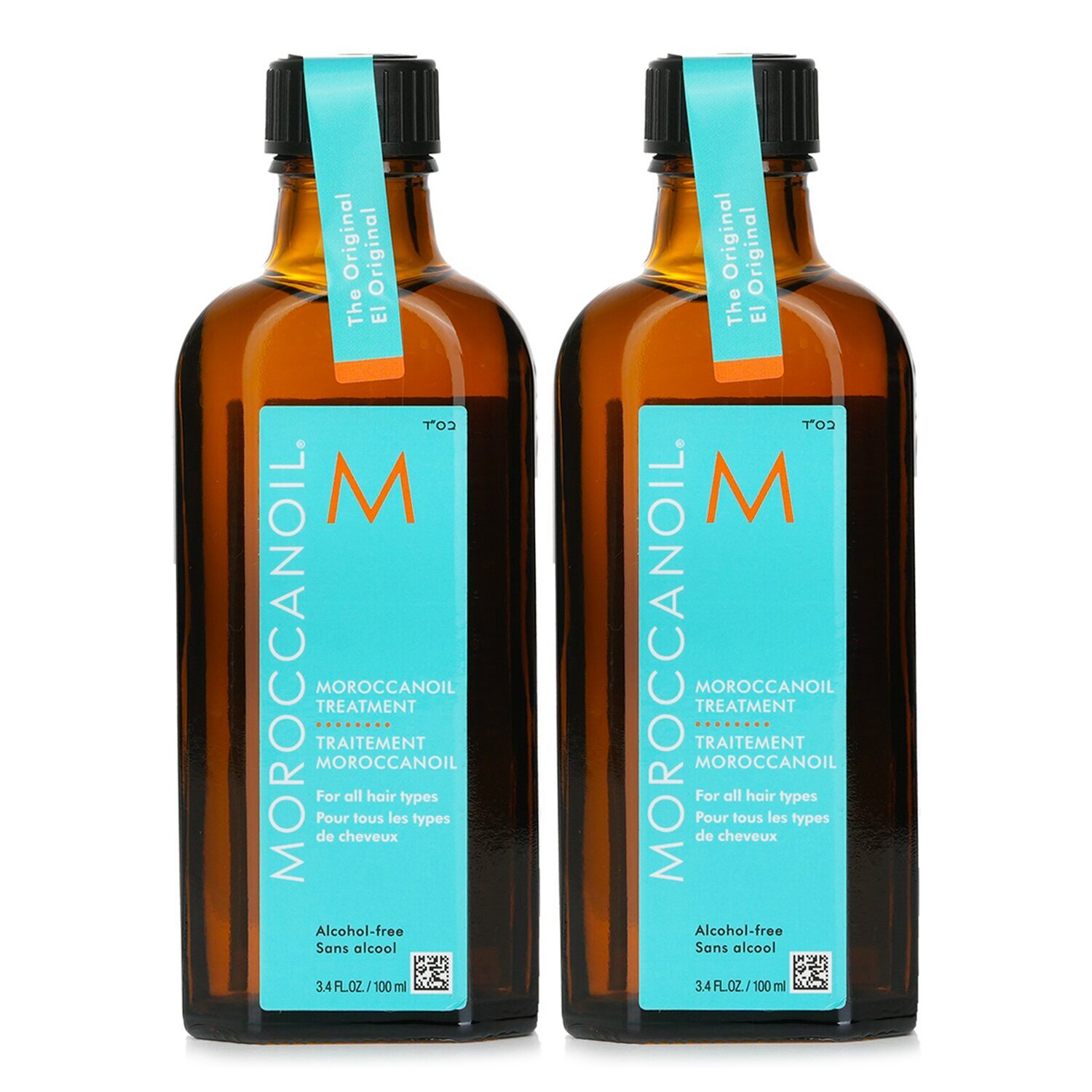Moroccanoil Treatment - Original (For All Hair Types) Duo Set 200ml(100mlx2) | Cosmetics Now ...
