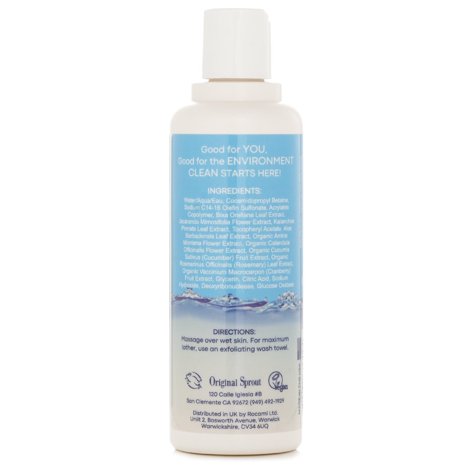Original Sprout Coastal Collection Fragrance Free Body Wash 236ml ...