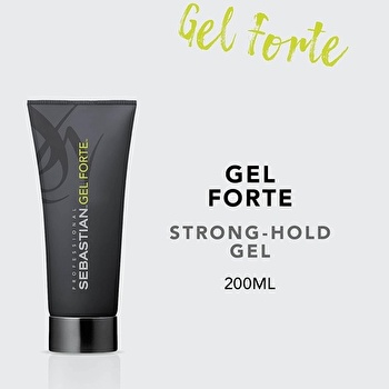 Sebastian Professional Gel Forte Hair Styling Gel Strong Hold Non ...