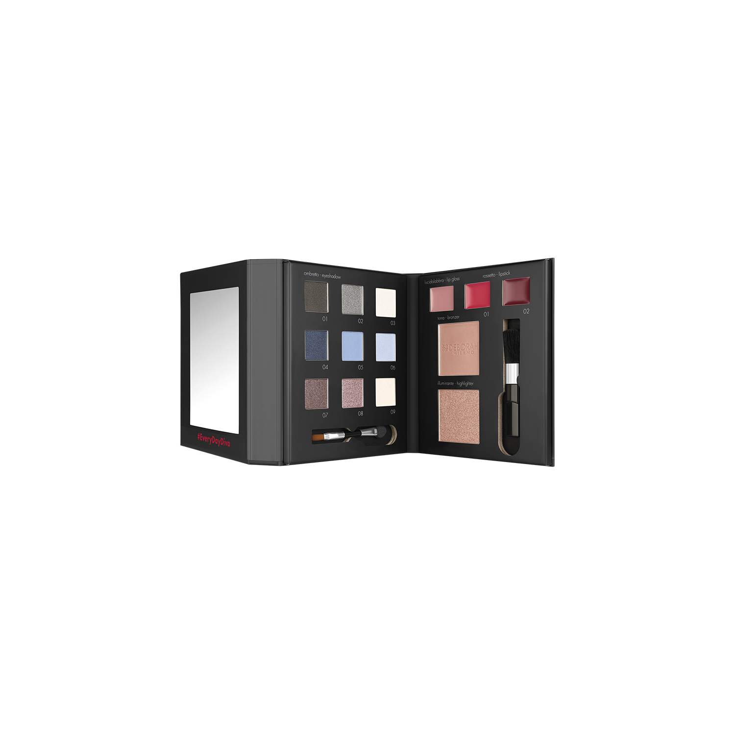 Deborah Book Vol. 1 Multi-use Face Palette 23 14 Shades | Cosmetics Now ...
