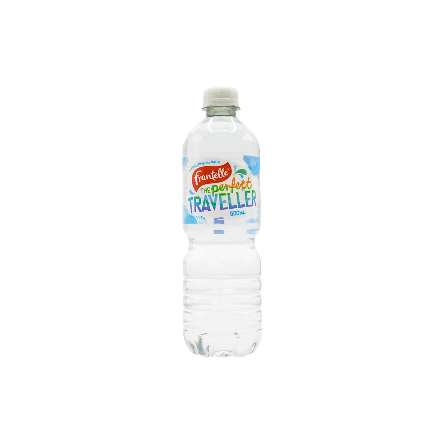 Frantelle 600ml Spring Water (24 Pack) 24 pieces Carton | Cosmetics Now Australia