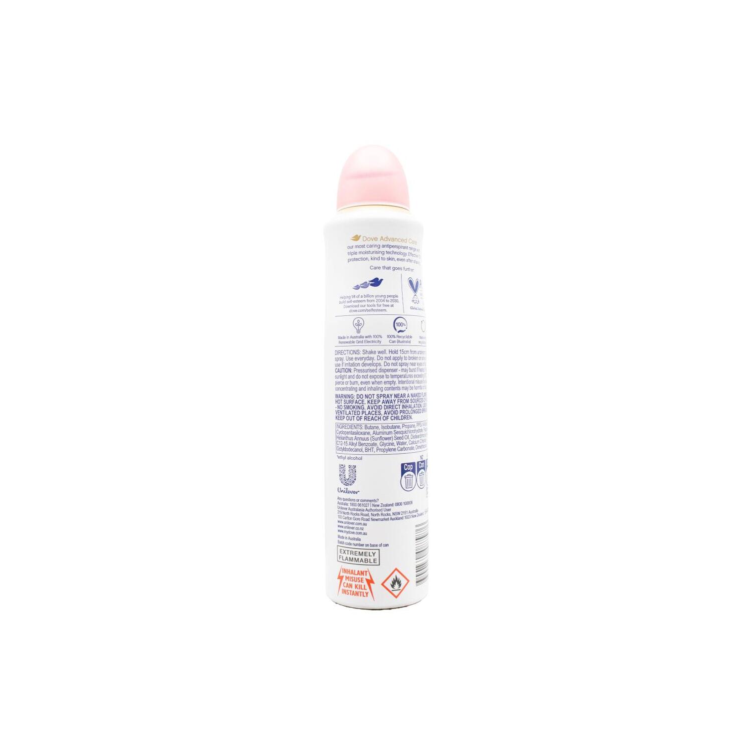 Dove 145g / 250ml Antiperspirant Advanced Care 72h Go Fresh Pomegranate ...