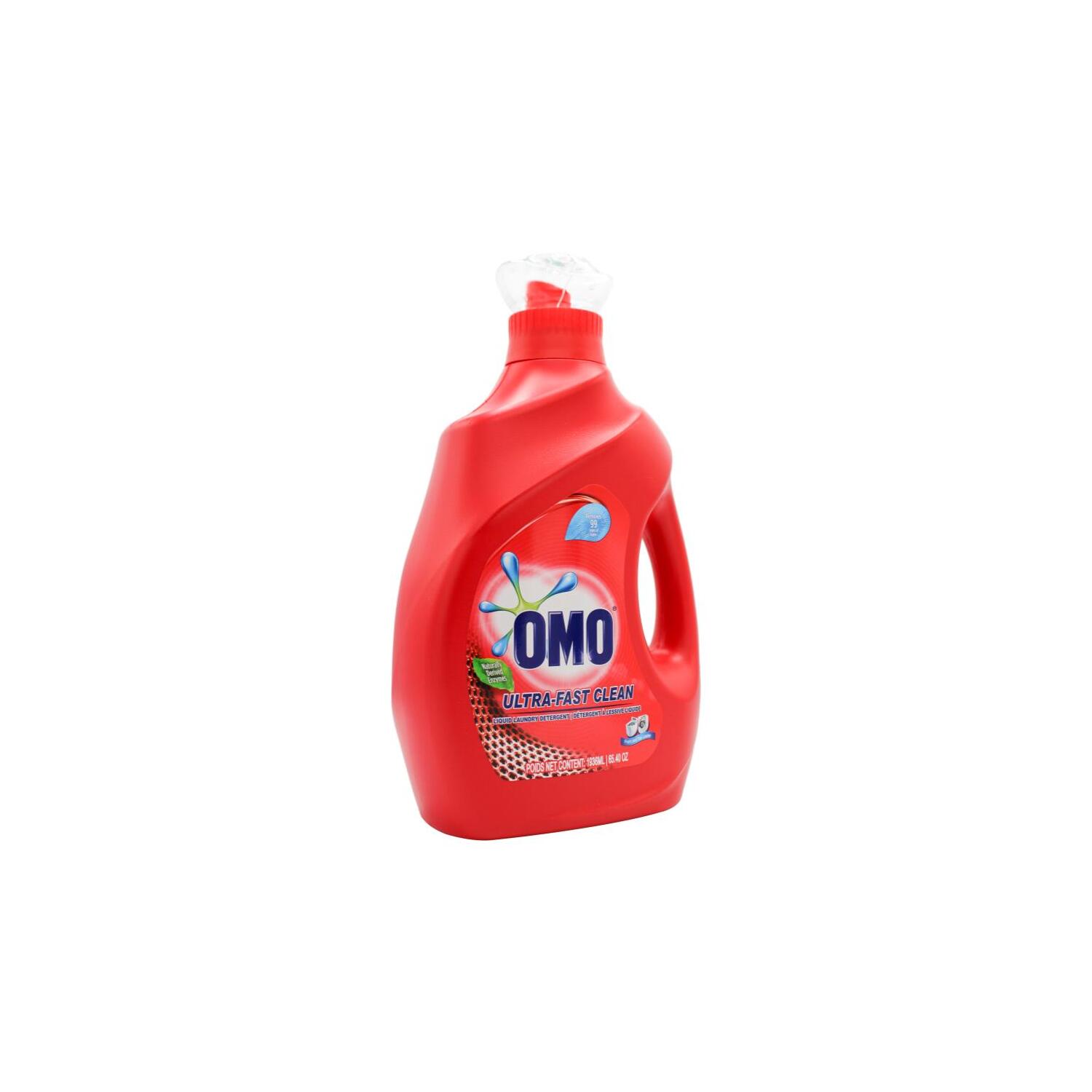 Omo 1936ml Laundry Liquid Detergent Ultra-fast Clean Front & Top Loader ...