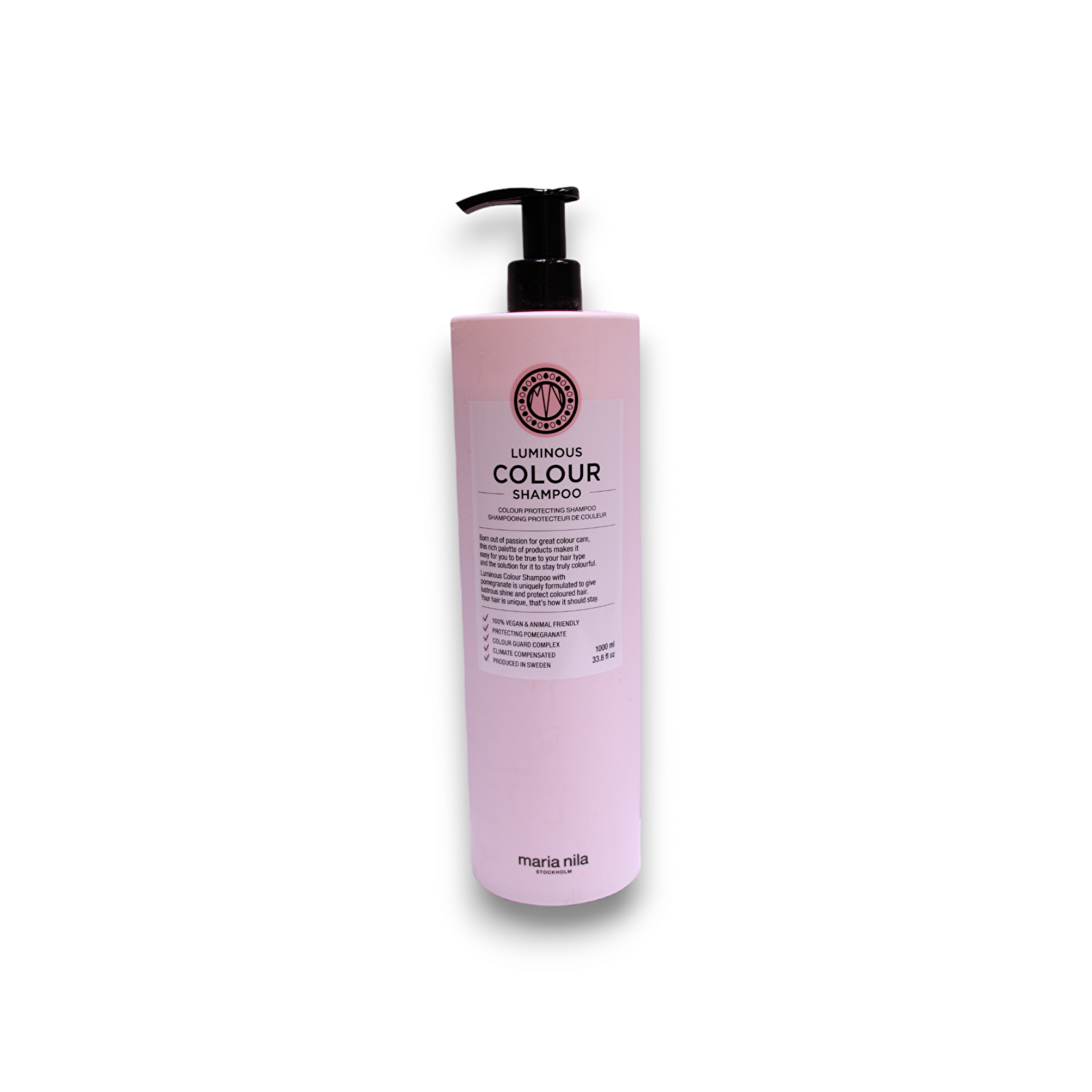 Maria Nila Luminous Color Shampoo - Brightening Shampoo For Colored Hair 1000ml | Cosmetics Now ...