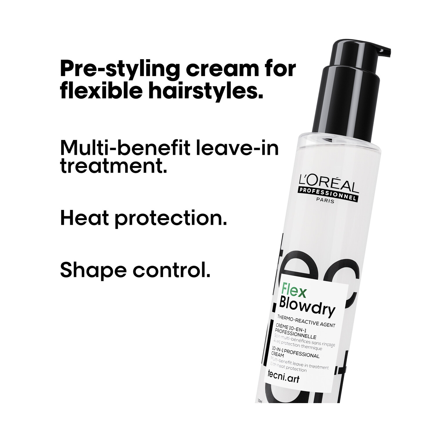 L'oreal Tecni.art Flex Blowdry Blowdrying Cream 150ml | Cosmetics Now ...