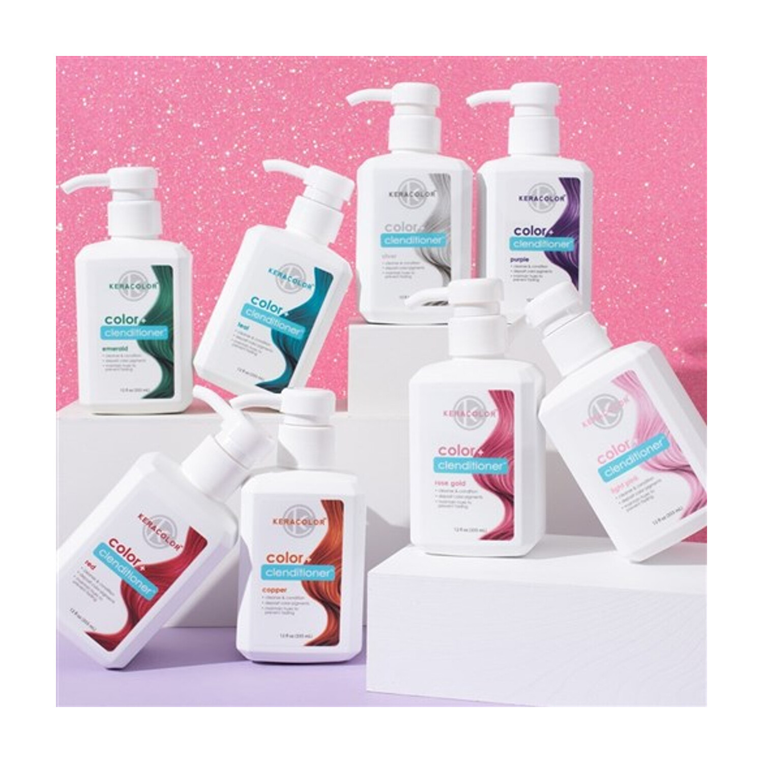 Keracolor Color Clenditioner Colour Shampoo Platinum 355ml | Cosmetics ...