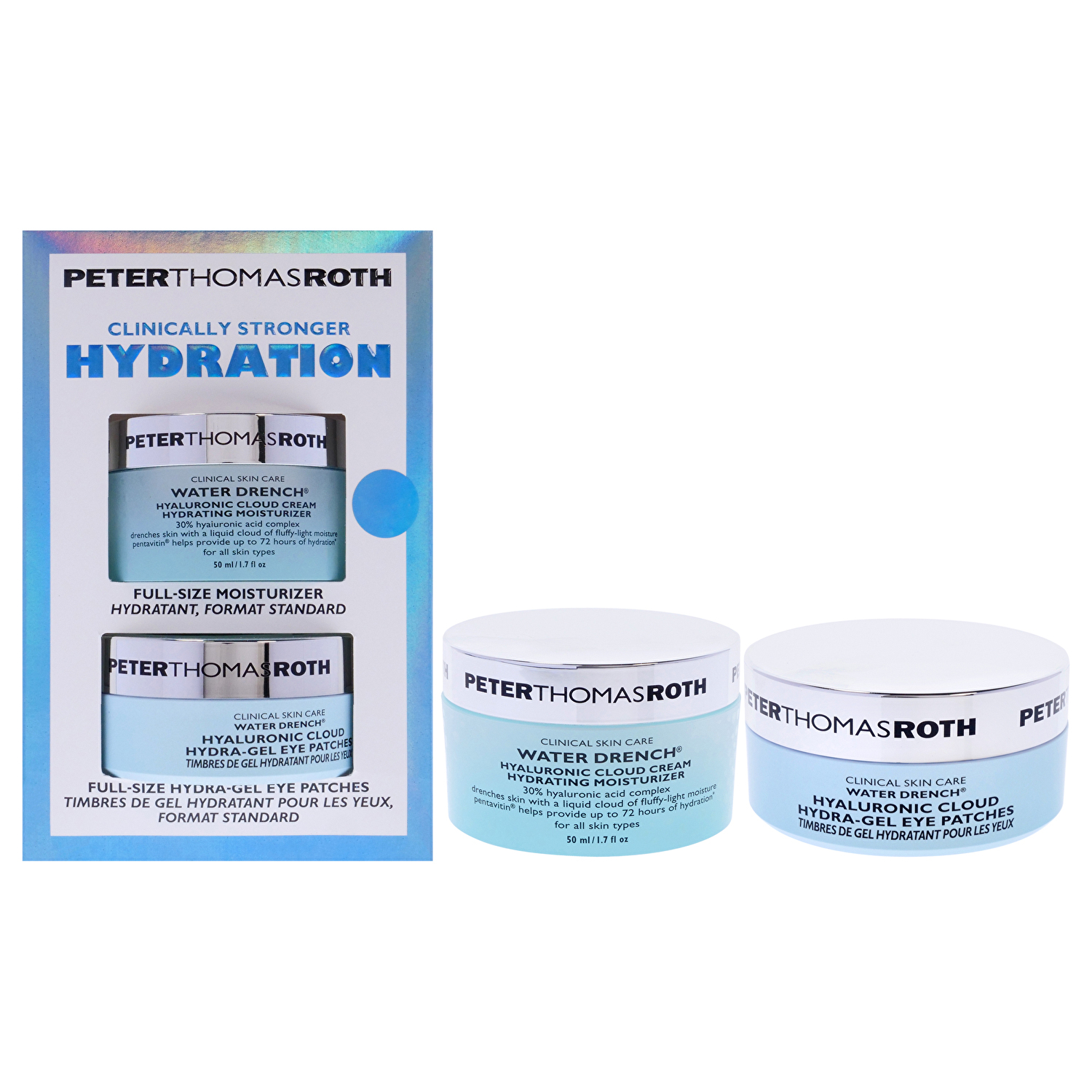 Peter Thomas Roth Clinically Stronger Hydration 2-piece Kit: Water ...