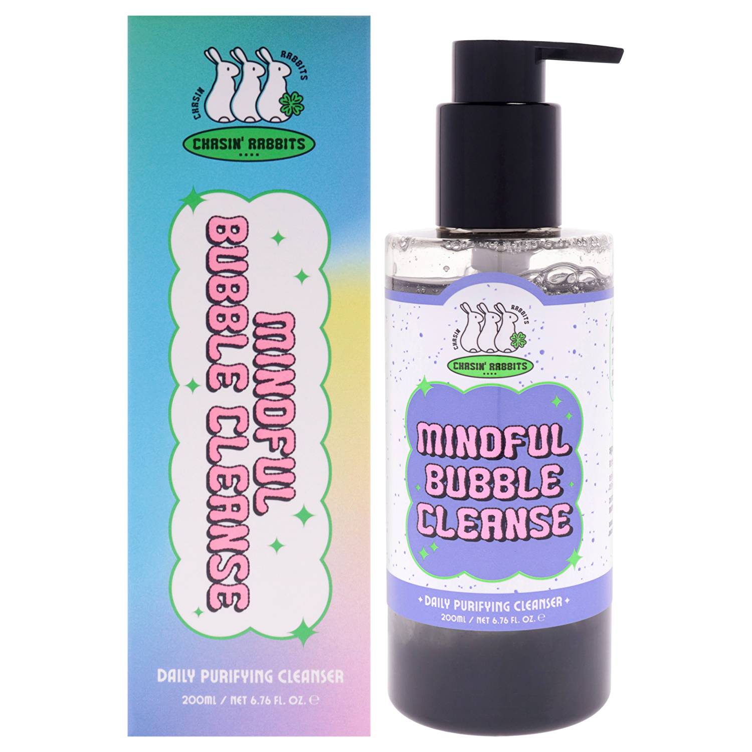 Chasin Rabbits Mindful Bubble Cleanse For Unisex 180ml | Cosmetics Now ...