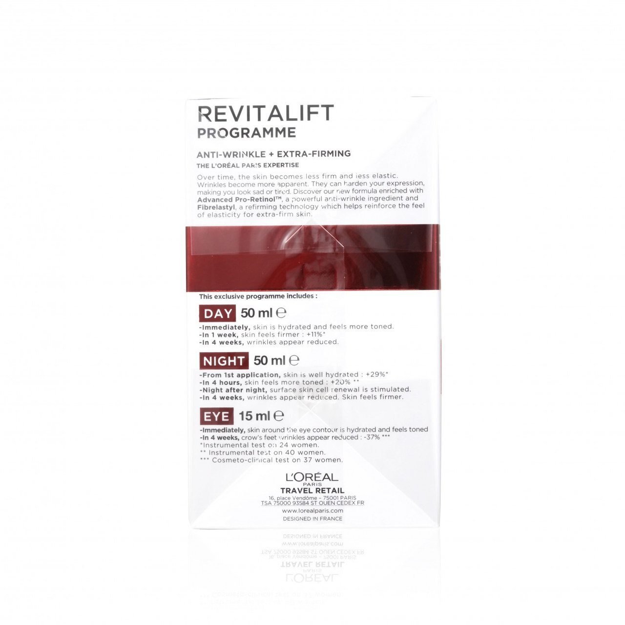 L'oreal Advanced Revitalift Program Eye Cream 15ml/day Cream 50ml/night ...