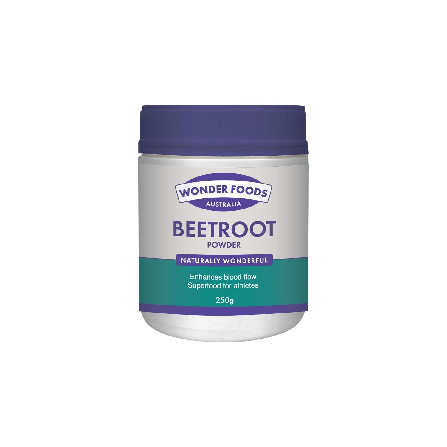 Wonder Foods Beetroot 250g | Cosmetics Now Australia