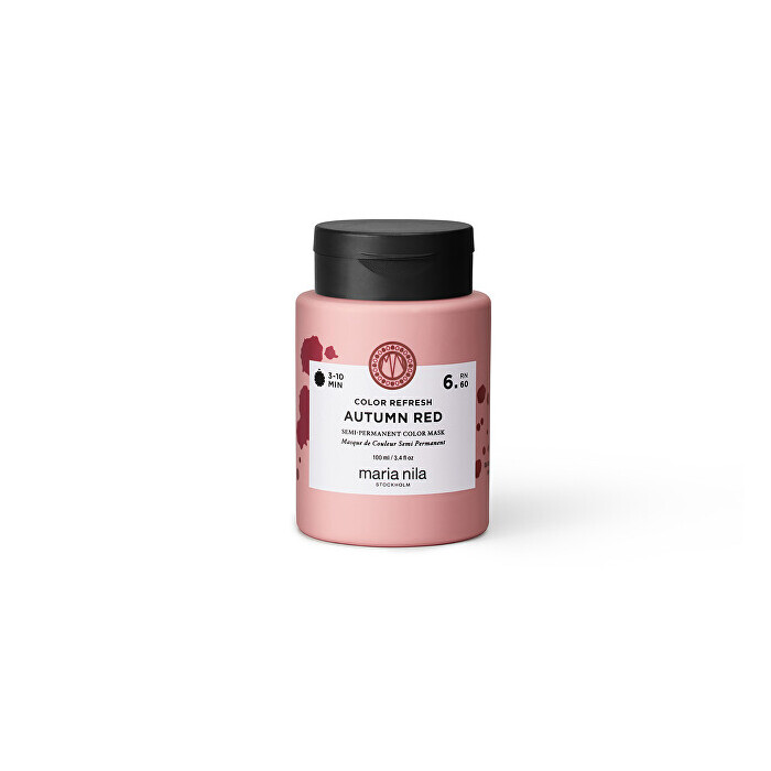 Maria Nila Colour Refresh Autumn Red 6.60 Tinted Mask - Volume: 100ml ...